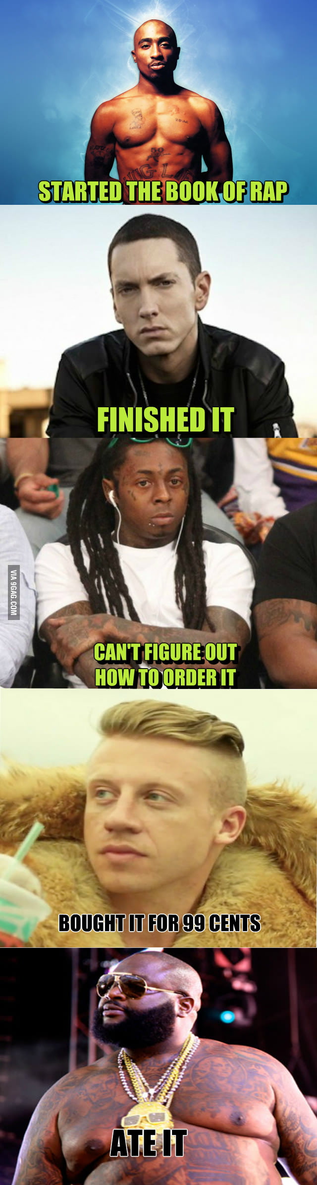 The Book Of Rap - 9GAG