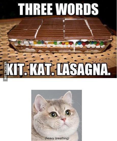 Kit Kat Lasagna
