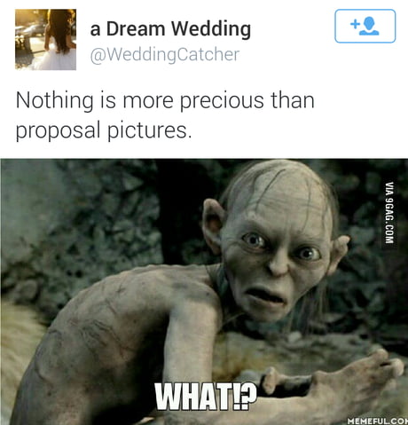Wedding proposal meme | Honestweddingadvice.com