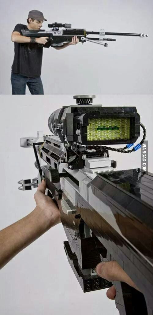 Lego sniper - 9GAG