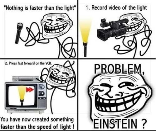 Old rage comics - troll physics 2 - 9GAG