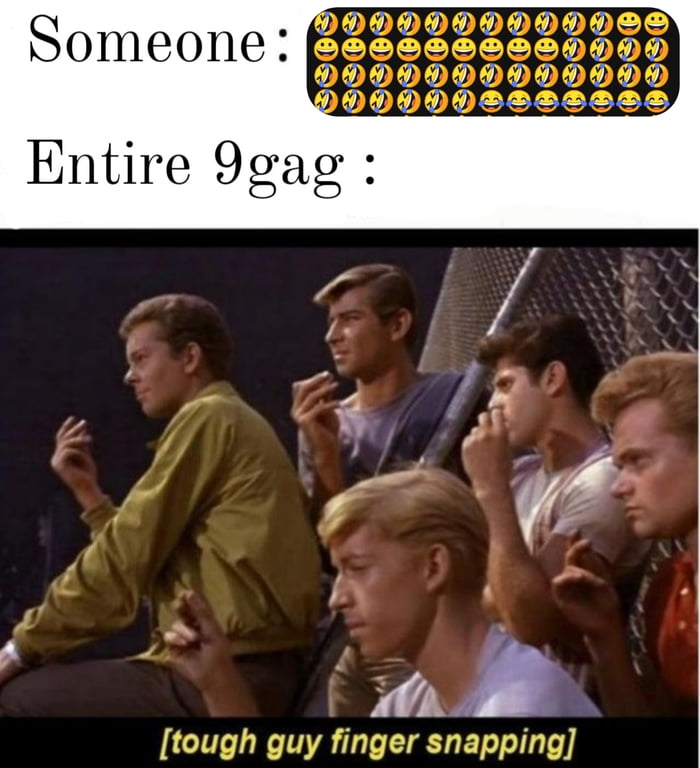 Emoji are a curse here on 9gag because 9gag is all about actual funny ...