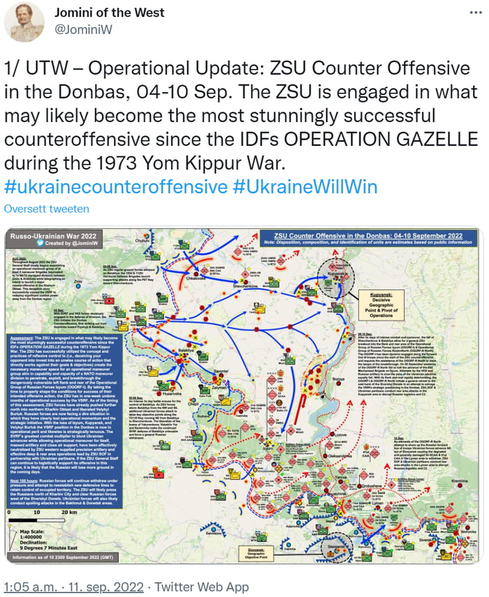 Jomini of the West update on the Ukraine War - 9GAG