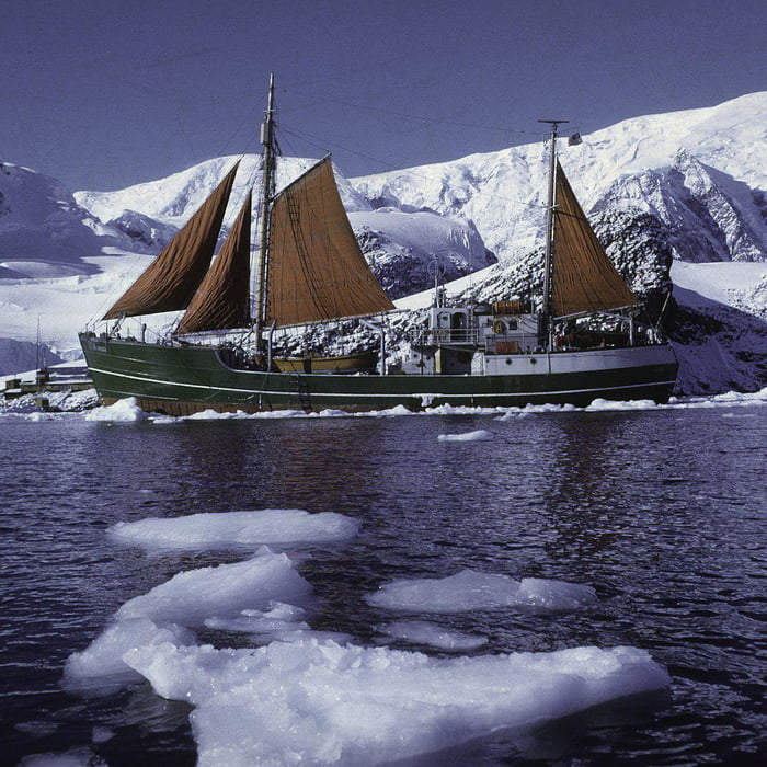 Research Vessel Hero which saw expeditions to the volcanic eruption at ...