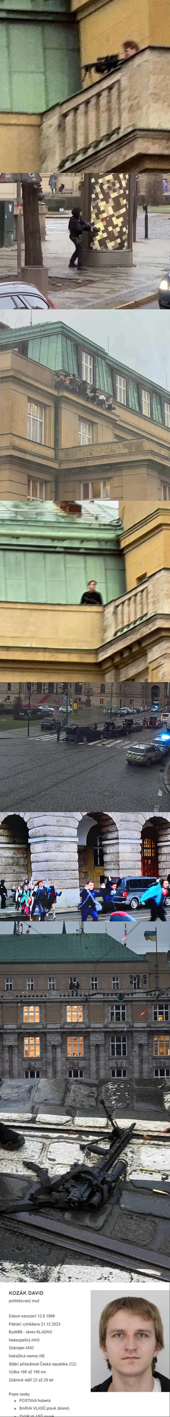 MASS SHOOTING IN PRAGUE - 15 killed, 24 wounded. The shooter was 24 ...