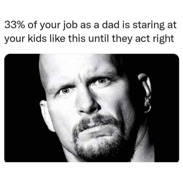 The Dad stare - 9GAG