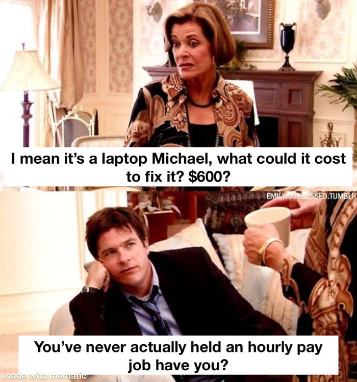It’s one laptop Michael - 9GAG