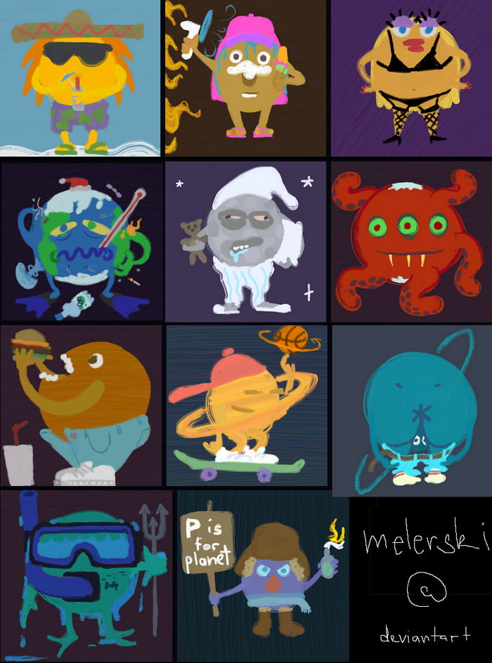 Solar system main characters - 9GAG