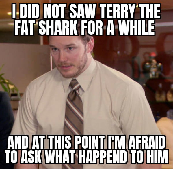 Is he OK? Did he became Terry the fit shark? - 9GAG