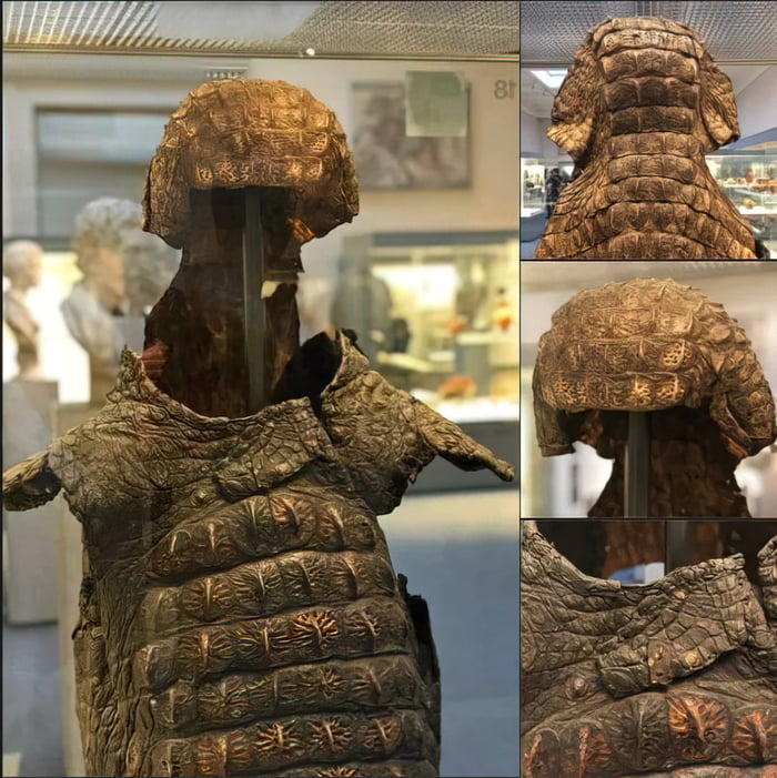 'Crocodile Armour' - Upper Egypt, 3rd Century AD. Discovered in ...