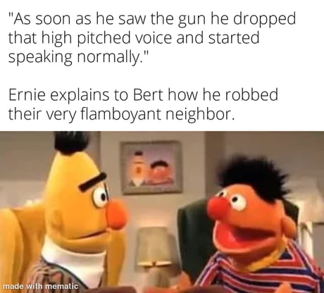 Sesame Street Bert Meme