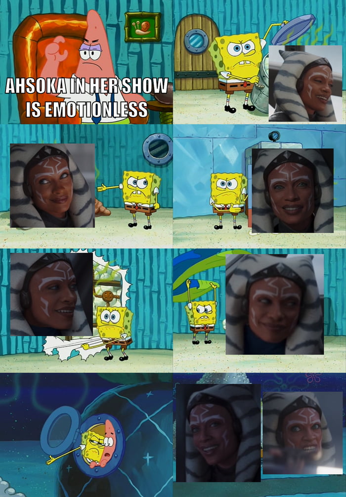 Emotionless Ahsoka is emotionless - 9GAG