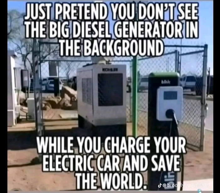 Nah, we are just saving money weekly on gas.. - 9GAG