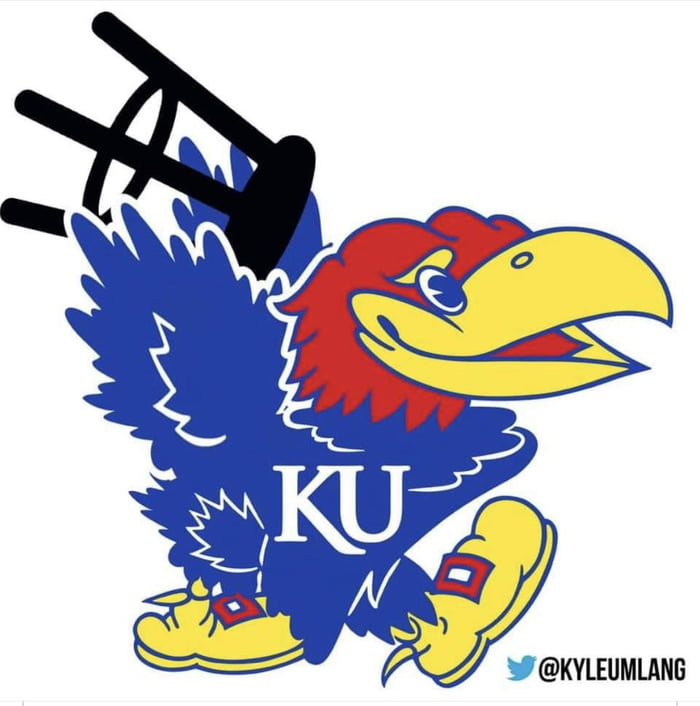New Kansas Jayhawks logo came out today. We were due for a refresh. - 9GAG