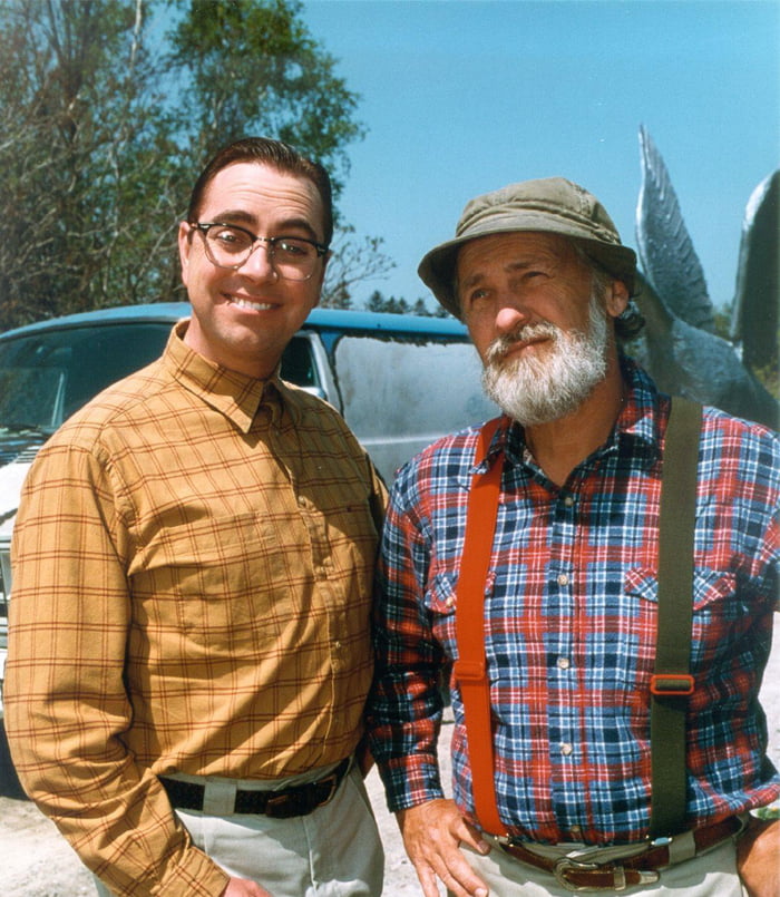 Patrick McKenna as Harold Green, Steve Smith as Red Green in The Red ...
