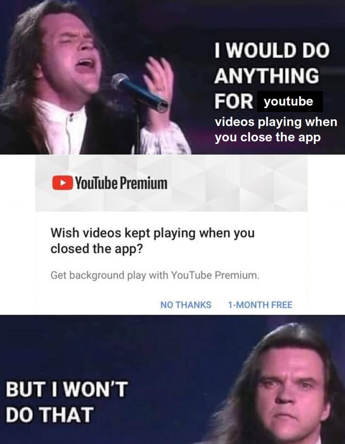 Winrar has more sales than youtube premium - 9GAG
