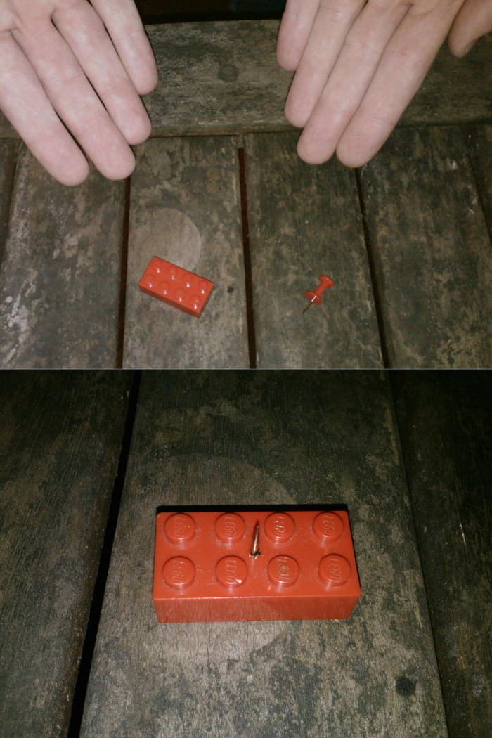 Homemade caltrops... - 9GAG