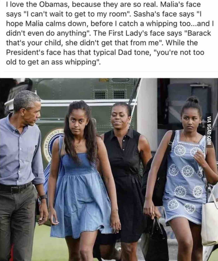 The Obamas are so real. - 9GAG
