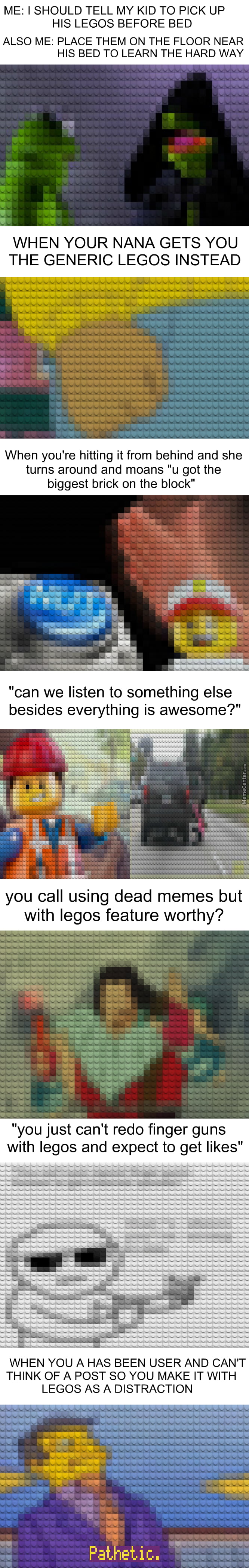 Just trying to squeeze out the last drop of whatever meme juice I got ...