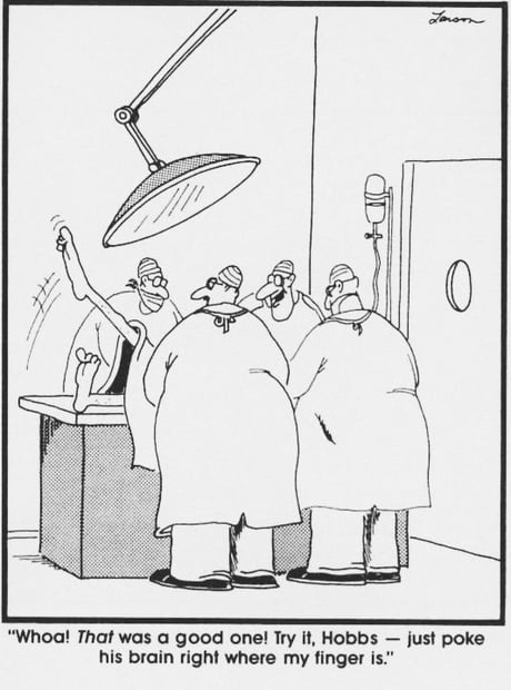 Far Side Surgery Cartoon