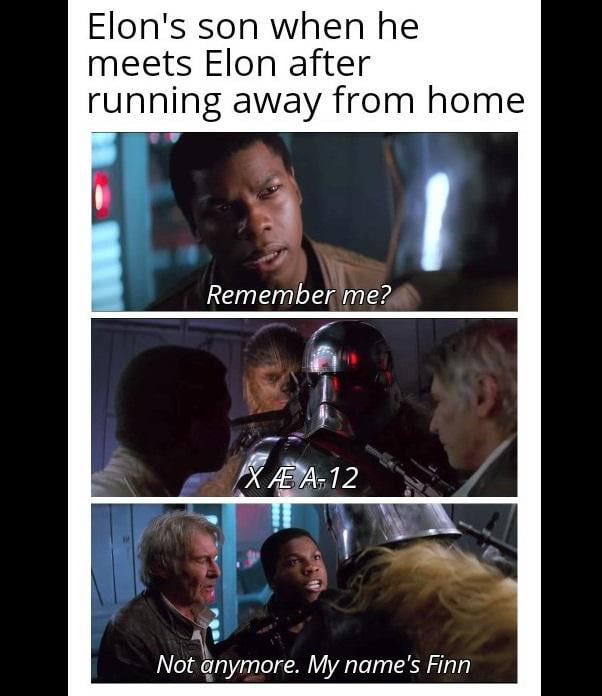 Elon's son to his dad - 9GAG