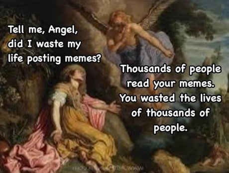 Best Funny angel meme Memes - 9GAG