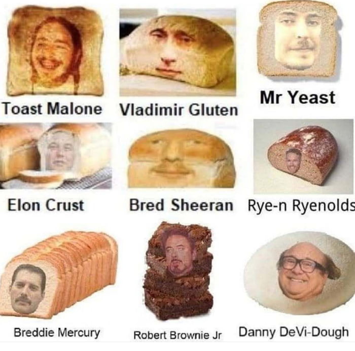 Vincent Van Dough and Bread Pitt missing… - 9GAG