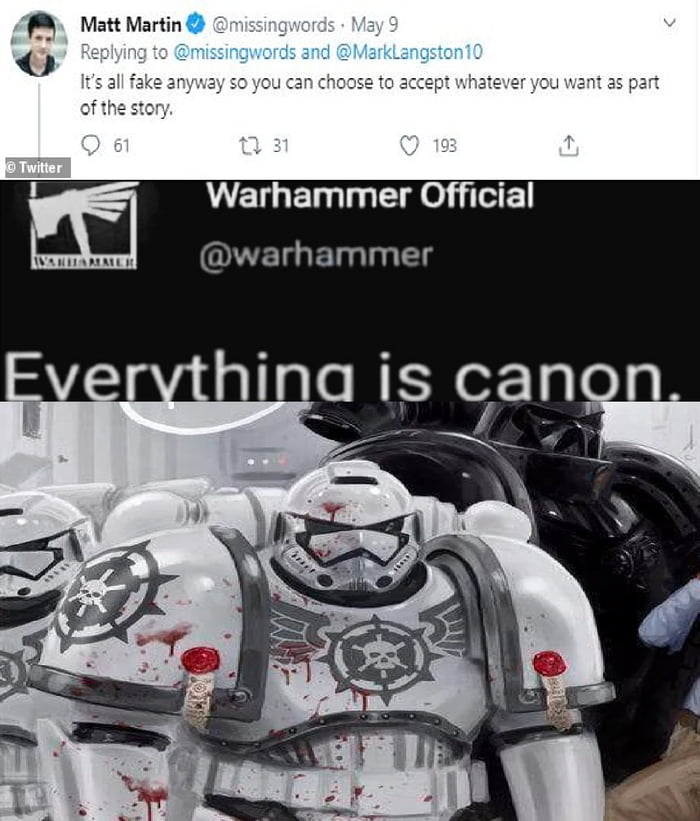 Enemies of the Imperium hear me. You have come here to die. The Eternal ...