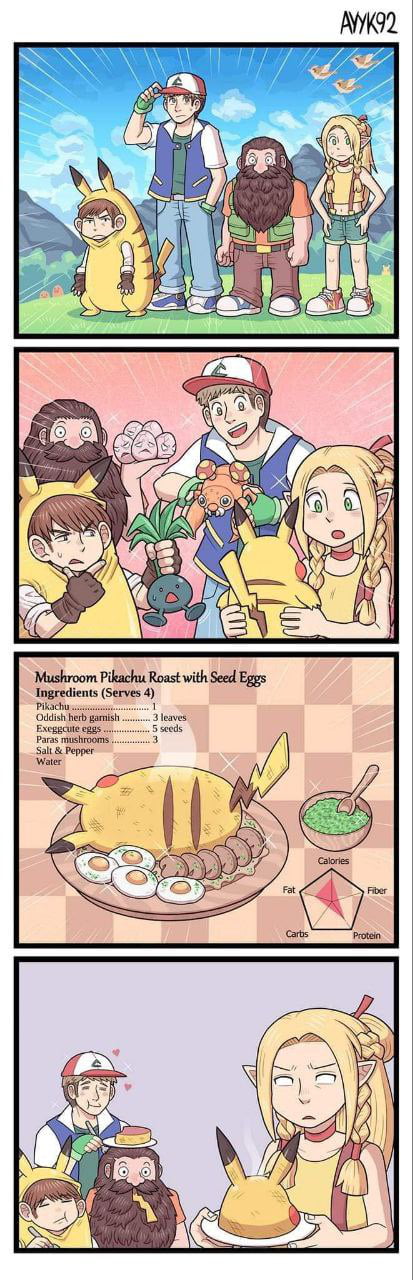 Delicious in Dungeon Pokemon Version - 9GAG