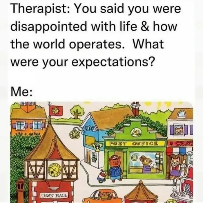 Everything clearly labeled and every building a different color. - 9GAG