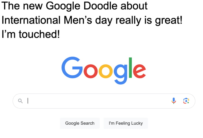 Happy International Men's day! - 9GAG