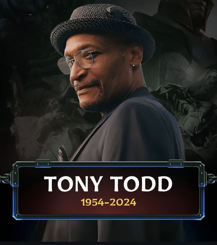 R.I.P Tony Todd Voice actor for Dragon Knight, Venomancer, Night ...