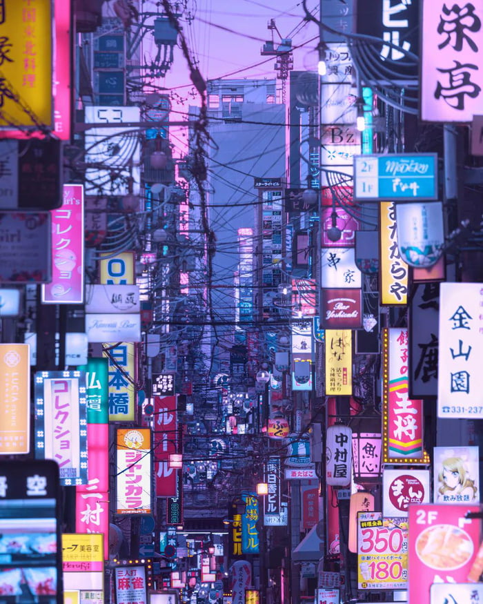 Japanese street signs to the max - wanna install a physical Adblock? - 9GAG