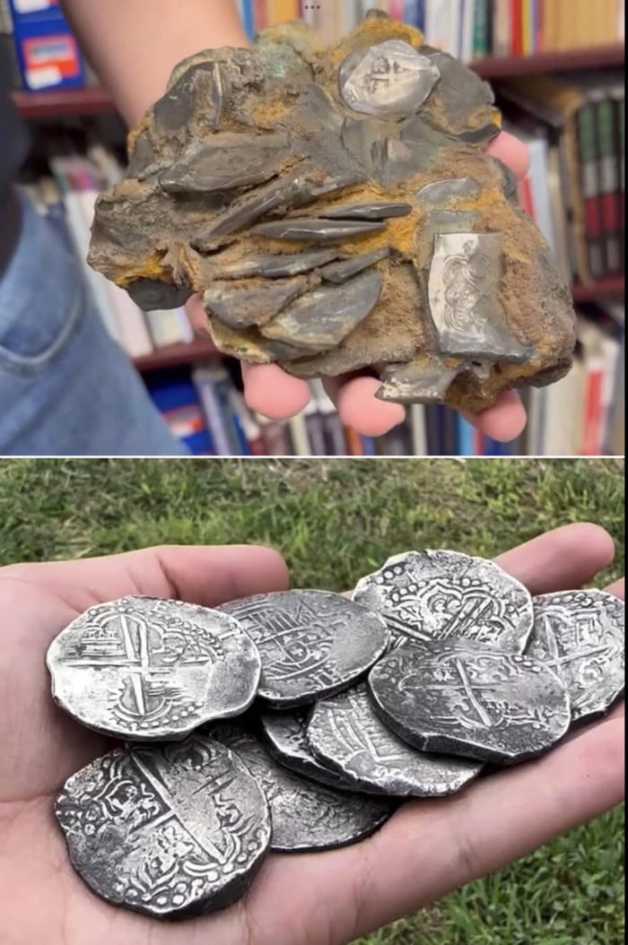 Spanish Silver “Pirate” Coins: Pieces of Eight (8 reales)- how they ...