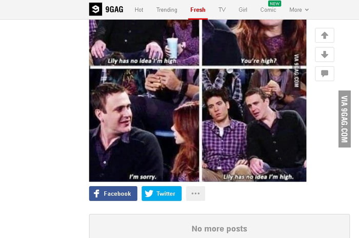 No more posts?! what I'm gonna do now!? - 9GAG