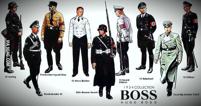 After seeing the Hugo Boss creations of 1932, I present you the SS ...