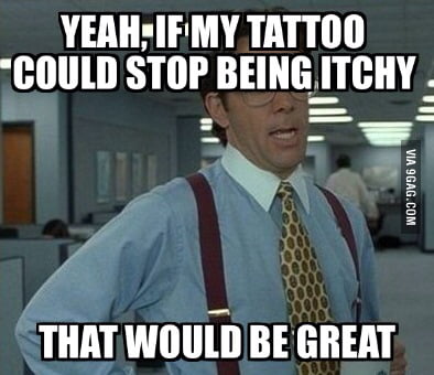 Tattoo Itch Memes 3 Tips For The Tattoo Itch YouTube