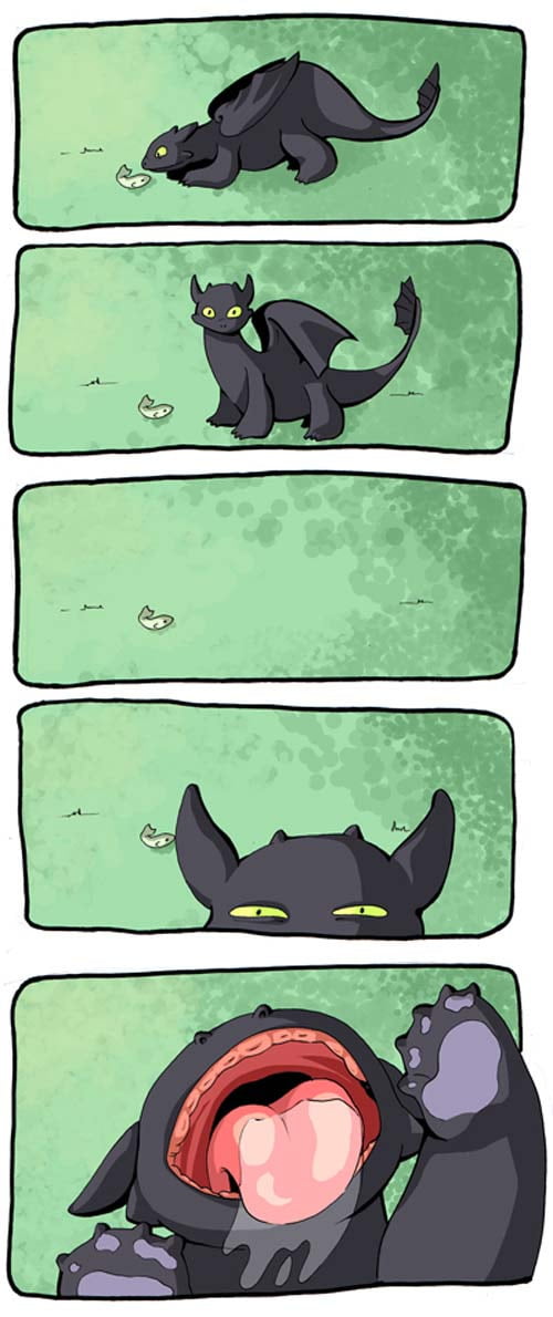 Funny Toothless - 9GAG