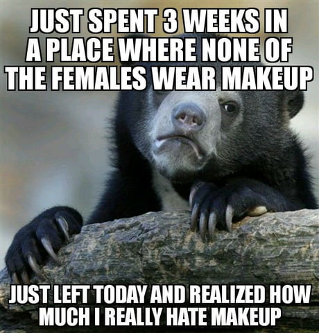 Beautiful Without Makeup Meme | Saubhaya Makeup