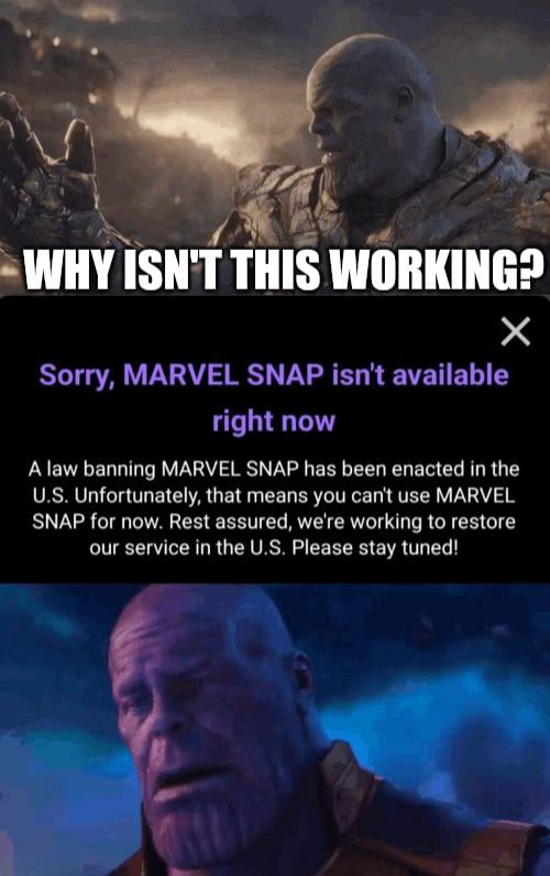 Thanos' plans have been foiled - 9GAG