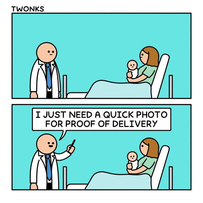 Proof of delivery - 9GAG