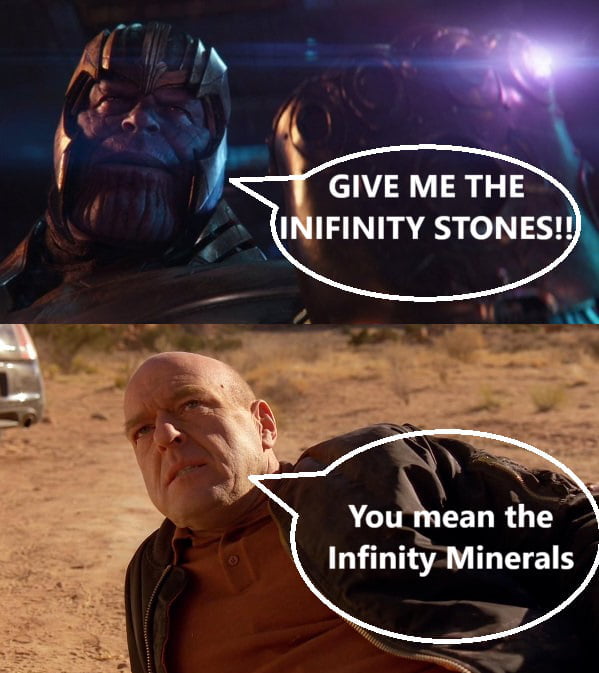 It's minerals Marie - 9GAG