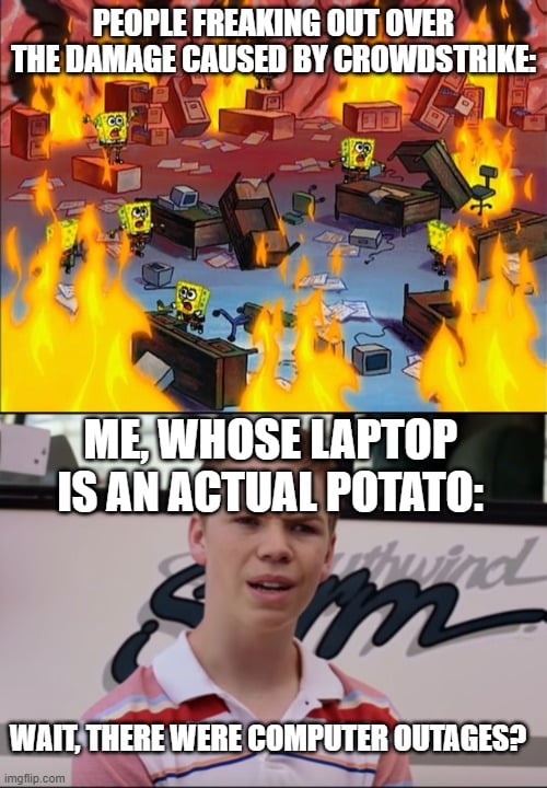 The things you miss when your computer is already a piece of junk. - 9GAG
