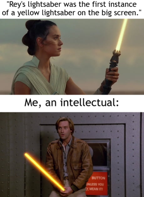 Rey Lightsaber Memes
