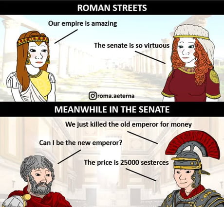 Roman Senate Memes