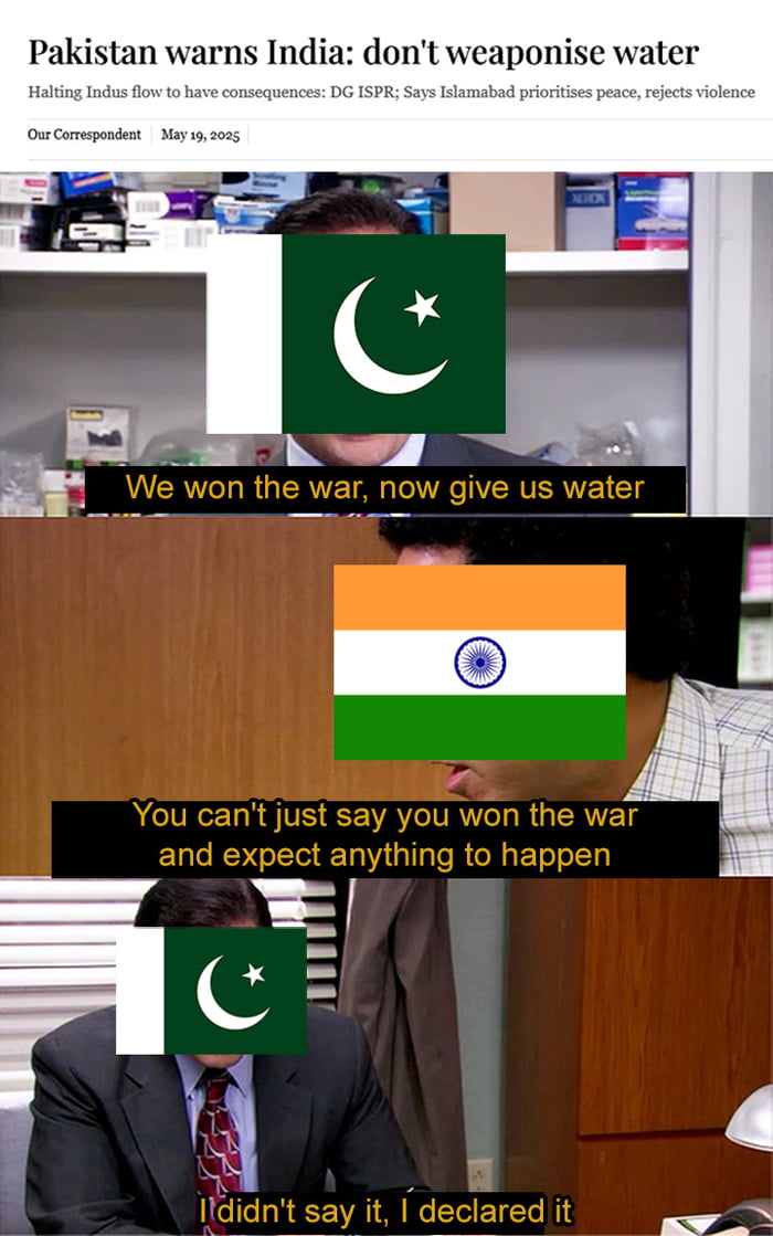 Begun the water wars have - 9GAG