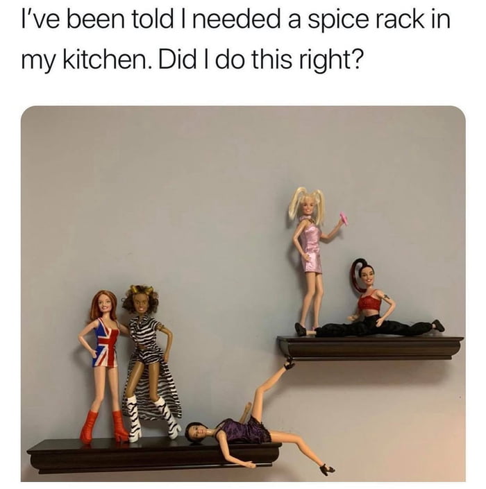 When your kitchen needs a dash of Spice Girls - 9GAG