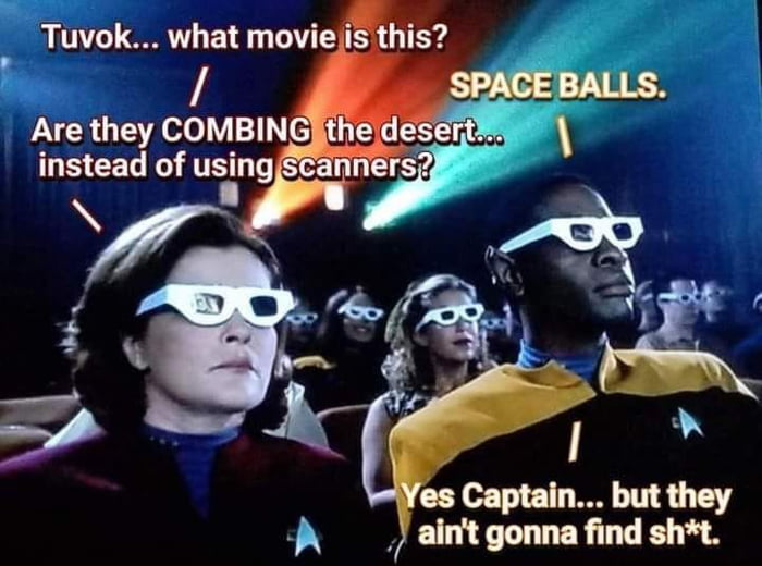 Tuvok knows the score. - 9GAG