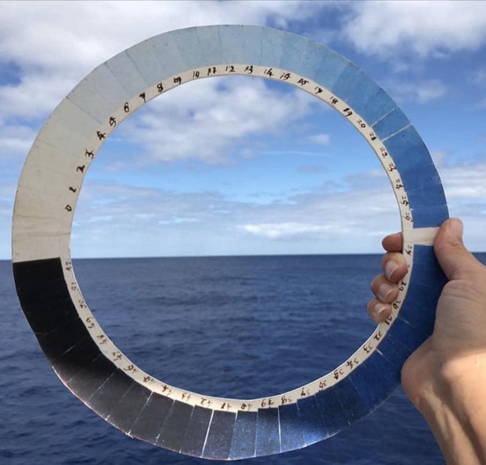A cyanometer is an instrument for measuring "blueness", specifically ...