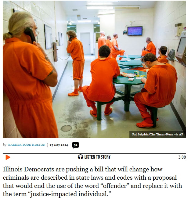 Orange Men to be known as justice-impacted individuals. Orange Man ...